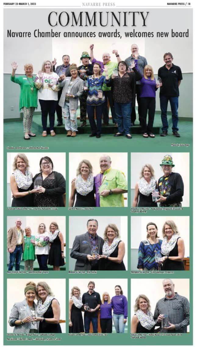 Annual Awards & Installation Gala - Navarre Beach Area Chamber of Commerce